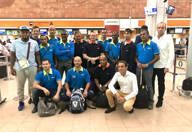 15 agents EDF réunionnais vont prêter main forte aux Antilles