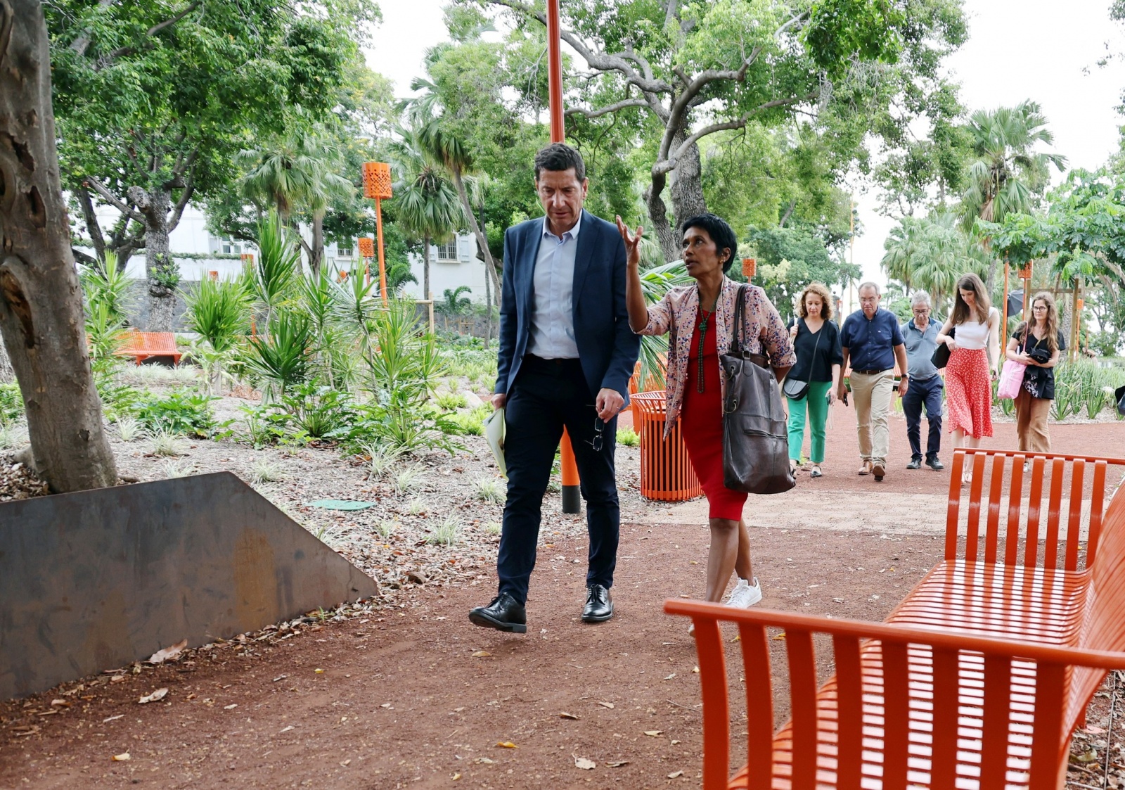 David Lisnard à la découverte des projets dionysiens