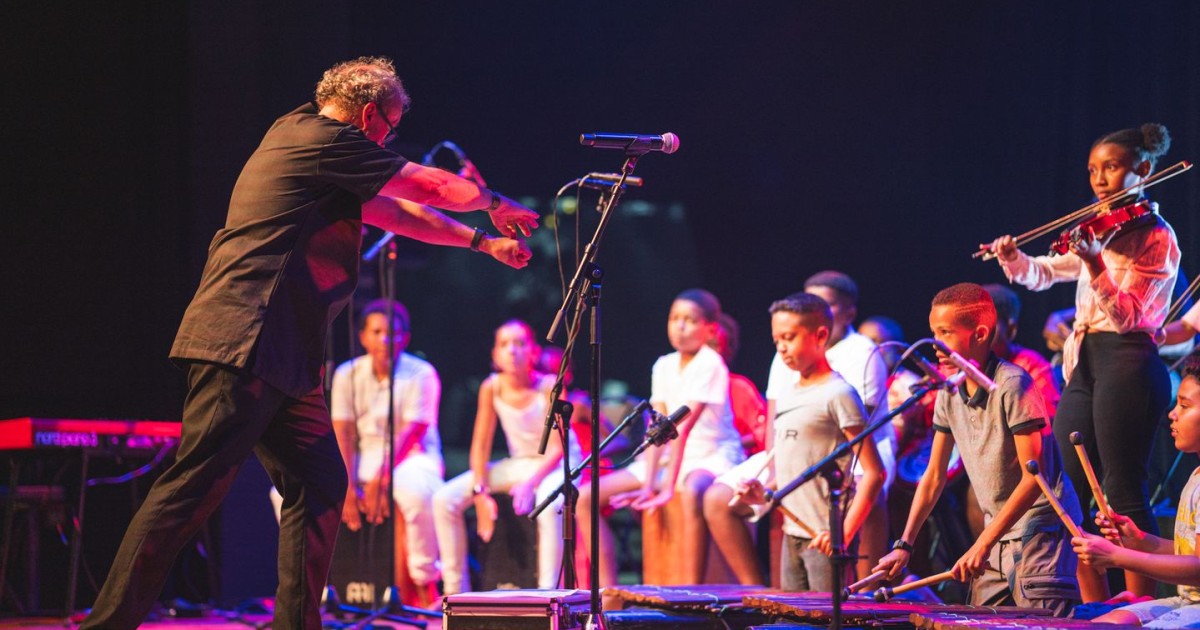 Groove dann Port : restitution de l’atelier sound painting