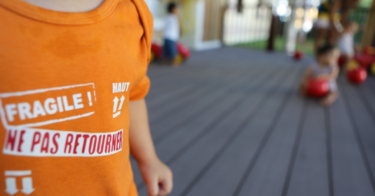 Le Port : des activités à la crèche municipale Isnelle Amelin