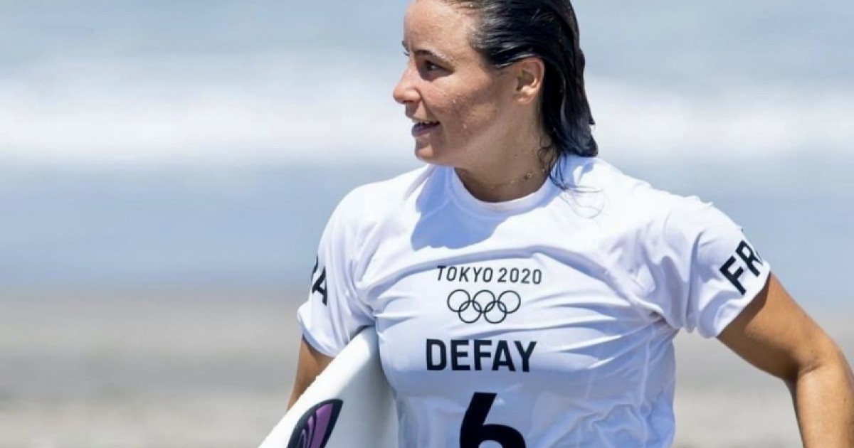 Jeux Olympiques : la surfeuse Johanne Defay battue en 8èmes de finale