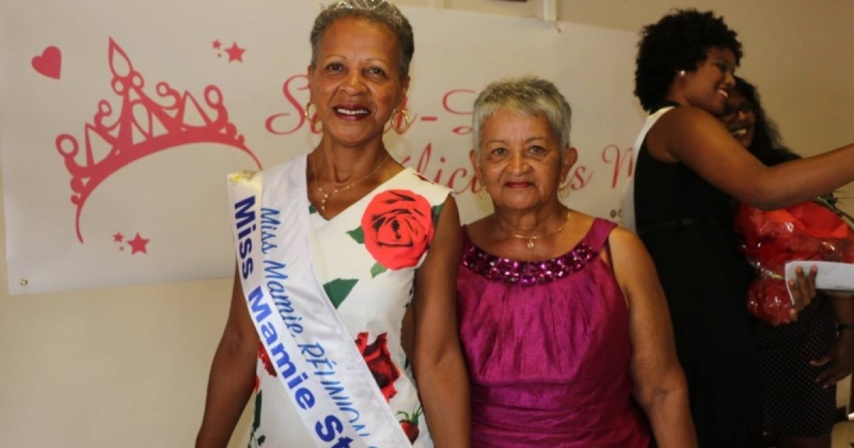 Election de Miss Mamie à Saint-Leu