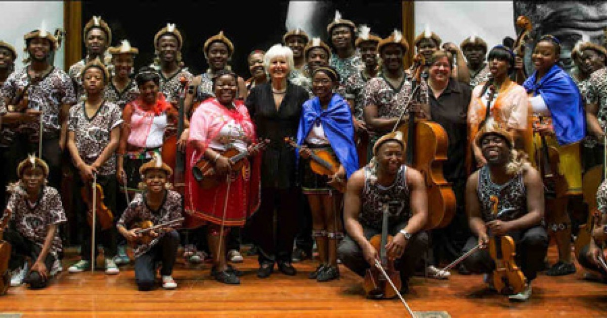 Buskaid Soweto String Ensemble en tournée sur l'île