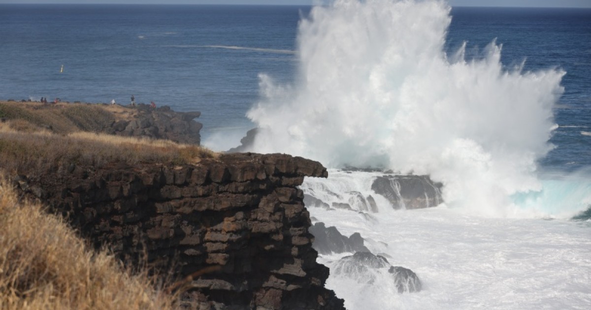 Le Sud et Sud-Ouest de l'île sont en vigilance vagues-submersion