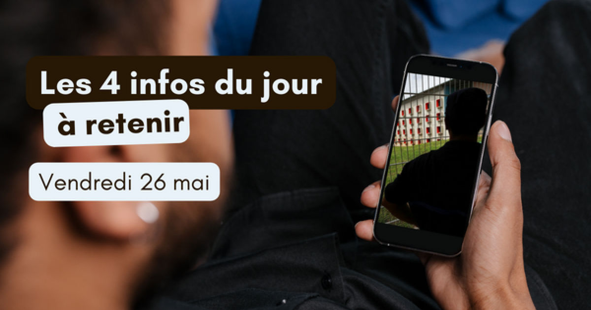 Les quatre infos à retenir : prisons, inflation, RSA, décès