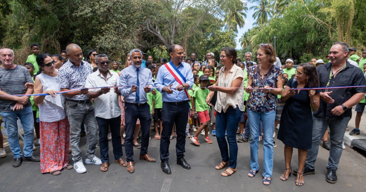 Saint-Paul : le pont de la ravine Divon inauguré