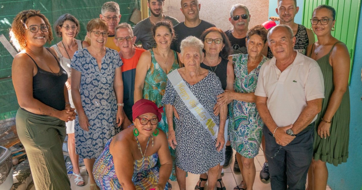 Le Port : Anne-Odile Gonthier fête ses 100 ans