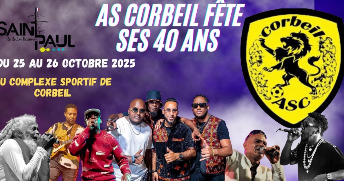Saint-Paul : l’AS Corbeil fête ses 40 ans
