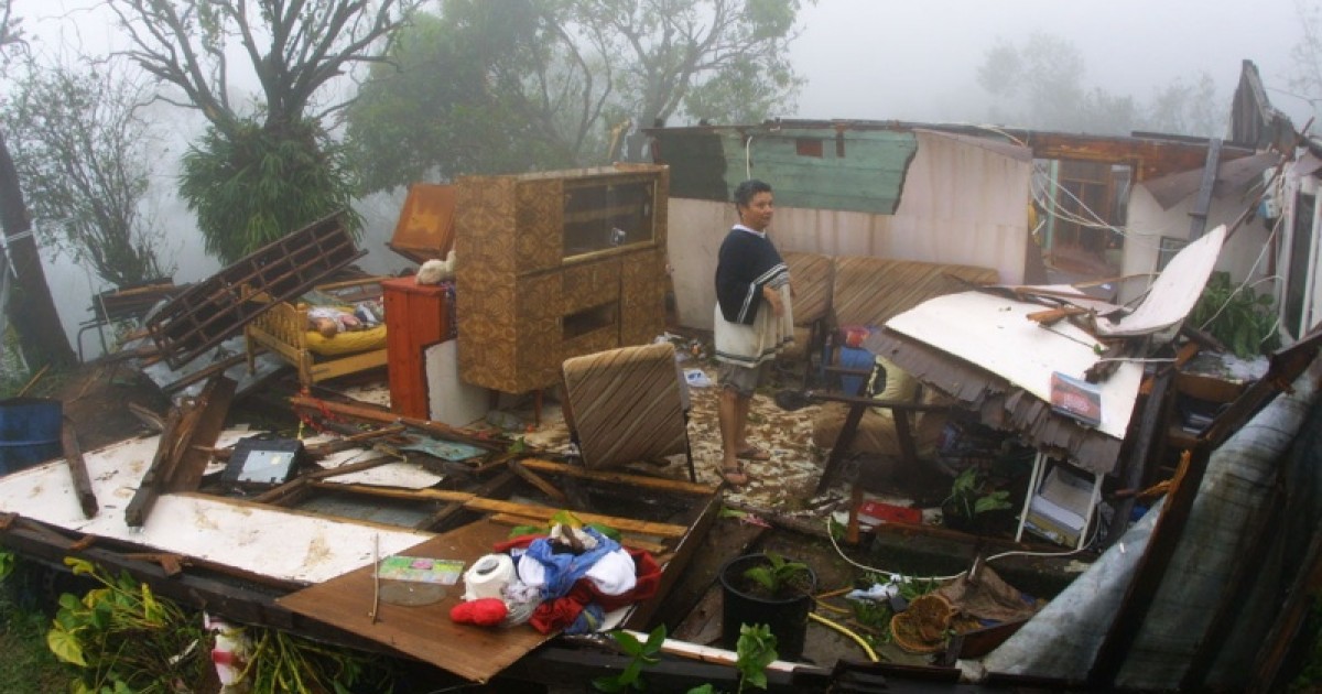 Le 22 janvier 2002, le cyclone Dina dévastait La Réunion