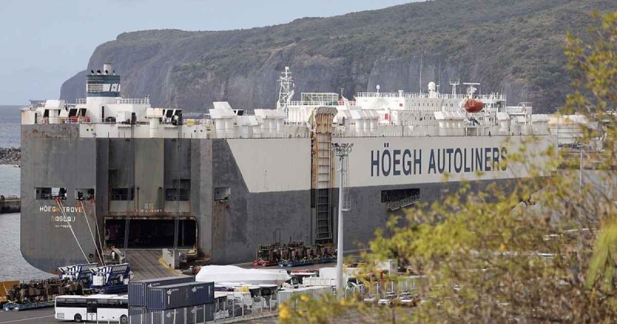 Tous les marins du roulier "Hoegh Trove" sont négatifs au Covid-19