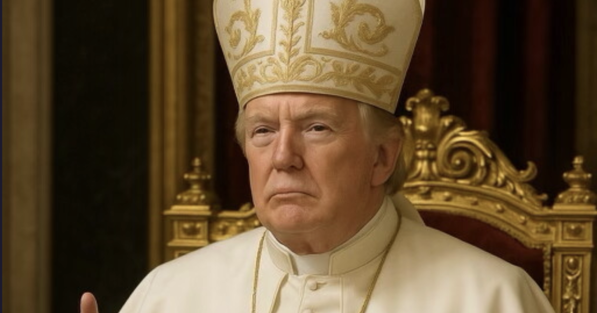 Donald Trump, publie une image de lui en pape et ironise sur le ...