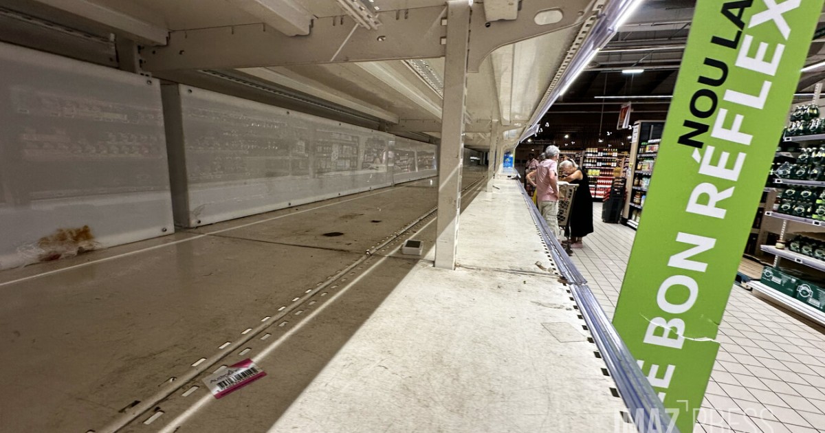 Grande distribution : quand les rayons des supermarchés de La Réunion ...