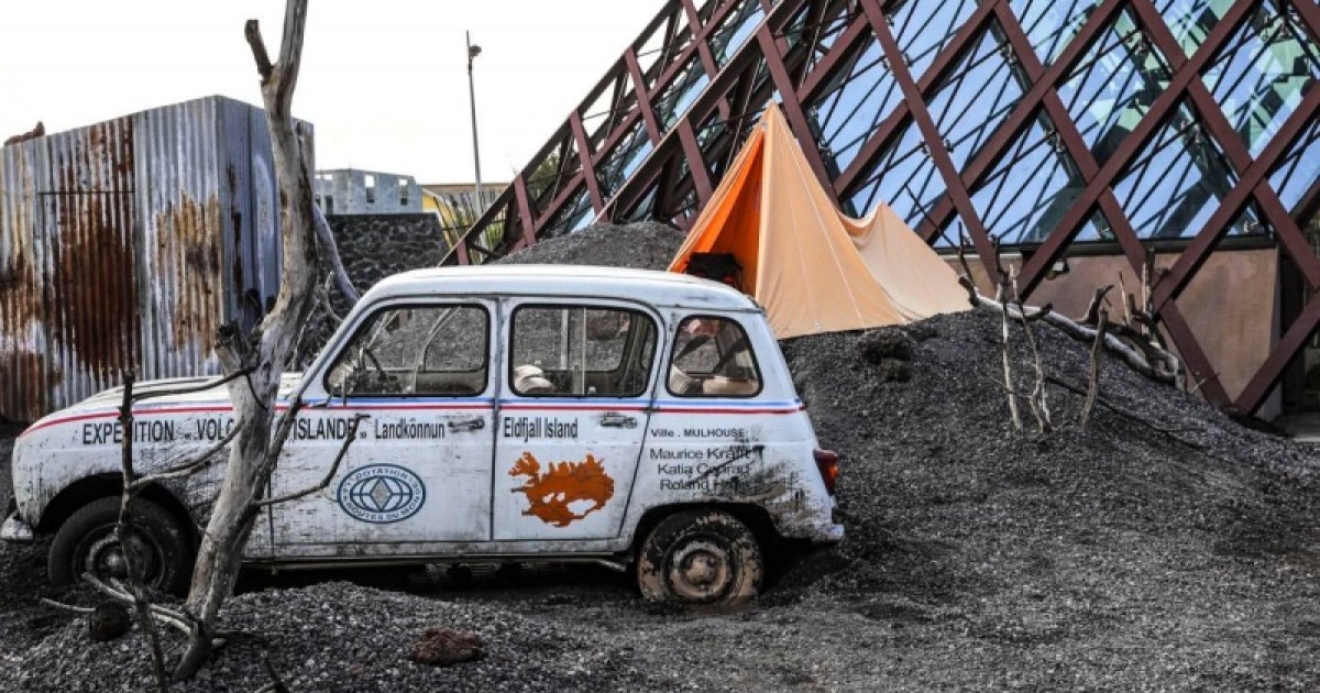 Une exposition sur Maurice et Katia Krafft inaugurée à la Cité du Volcan