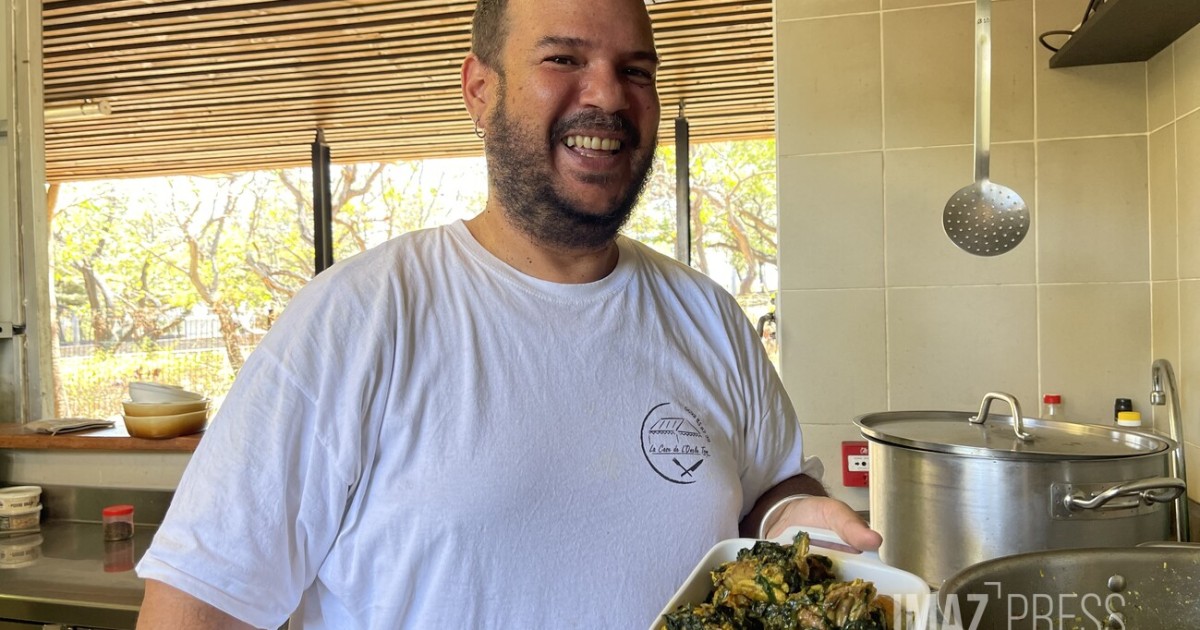 Lo gou mon péi : on vous prépare un kari kok brèdes songe avec "La case ...