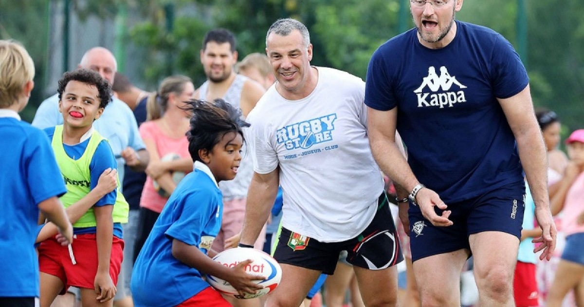 Des légendes du rugby à La Réunion pour la bonne cause
