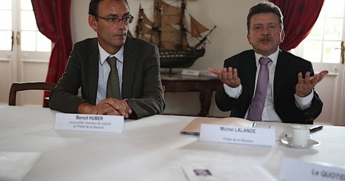 Benoît Huber quitte La Réunion