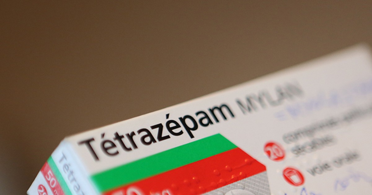 Les médicaments à base de tétrazépam retirés du marché à partir de lundi