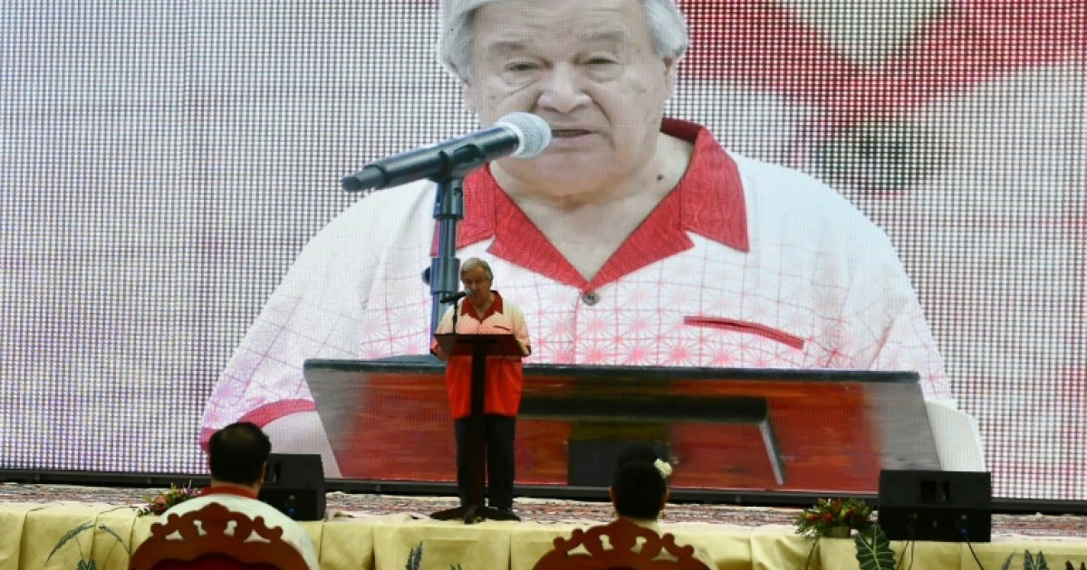 Le chef de l'ONU lance un "SOS mondial" sur la montée des eaux dans le ...