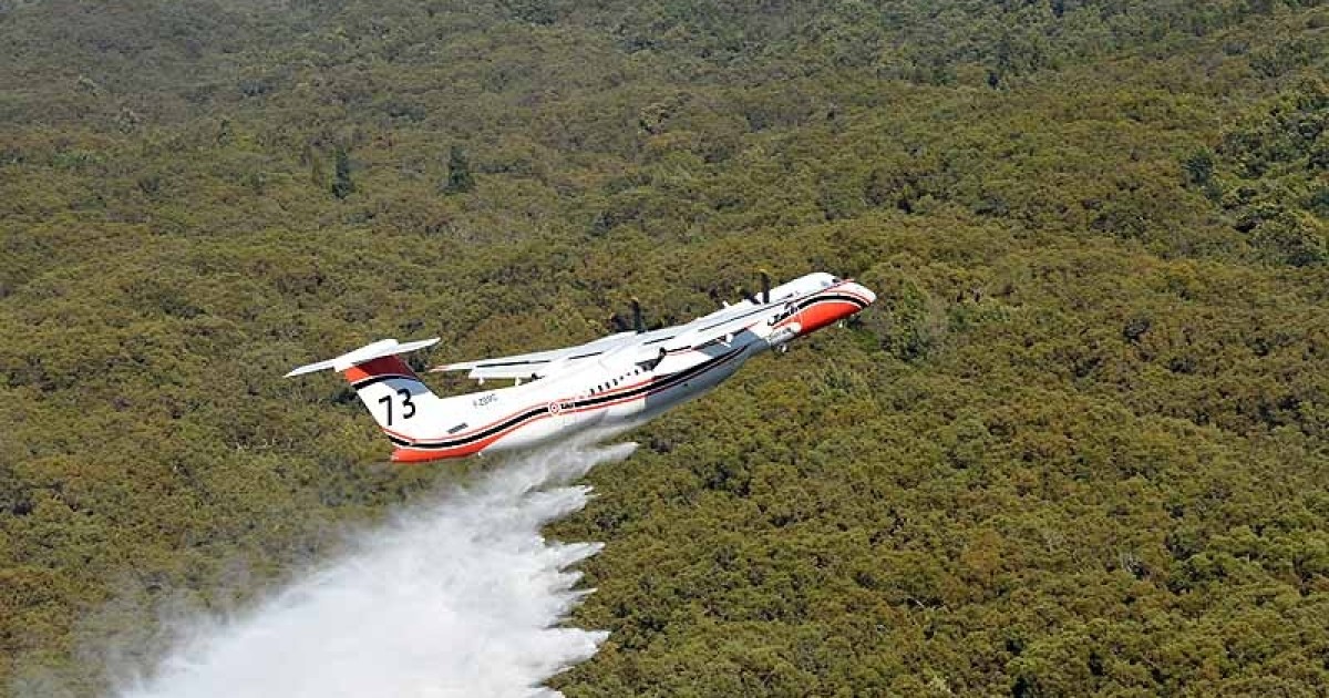 Le Dash 8 entre en action