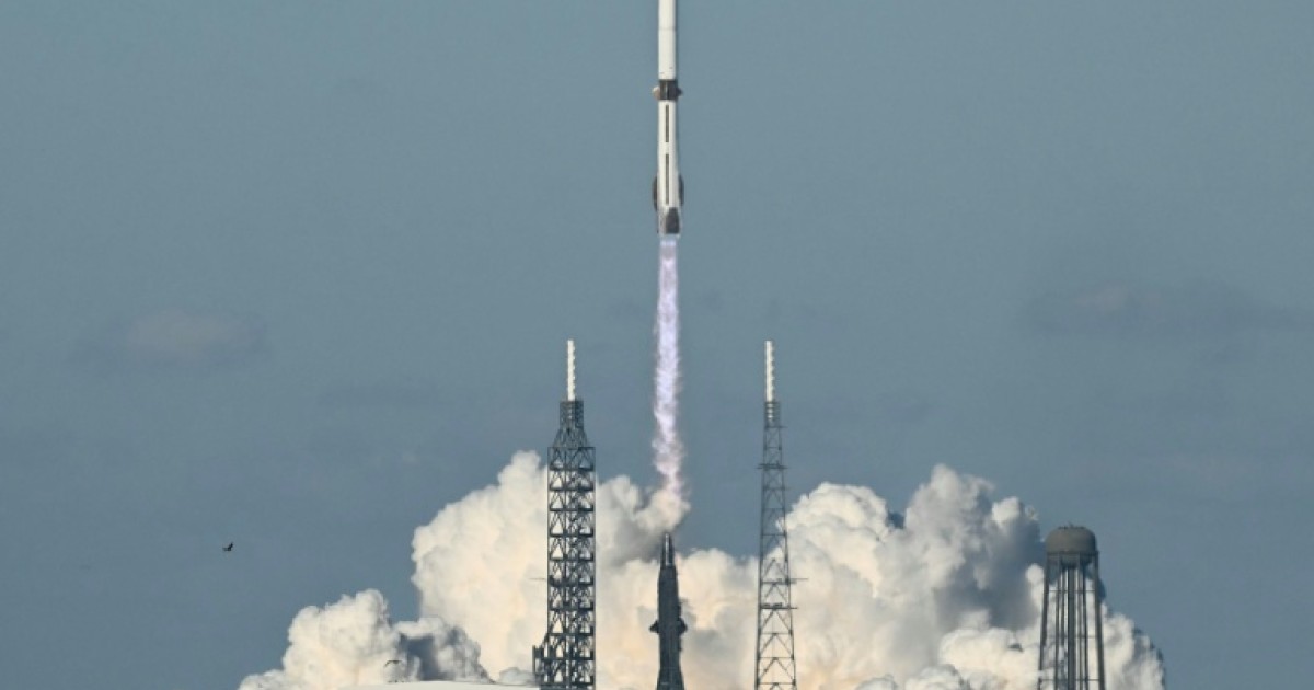 Décollage d'une mission de la Nasa pour Mars à bord d'une fusée de Jeff ...