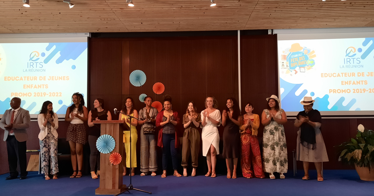 L'IRTS de La Réunion célèbre ses diplômés