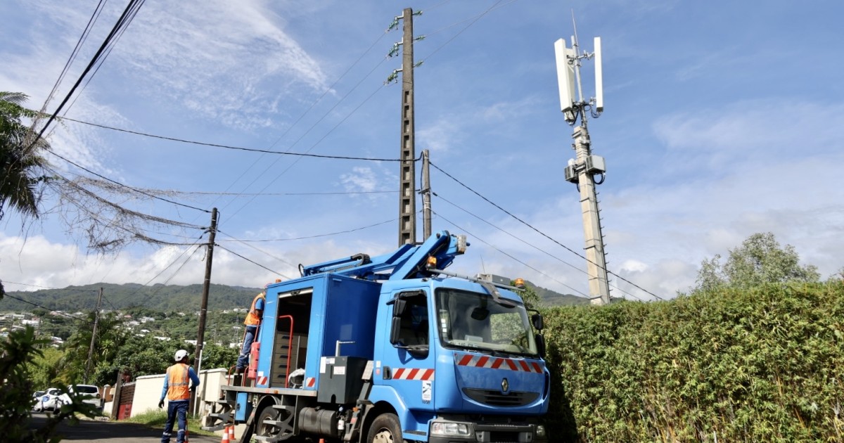 EDF : 9.000 clients privés d'électricité à La Réunion