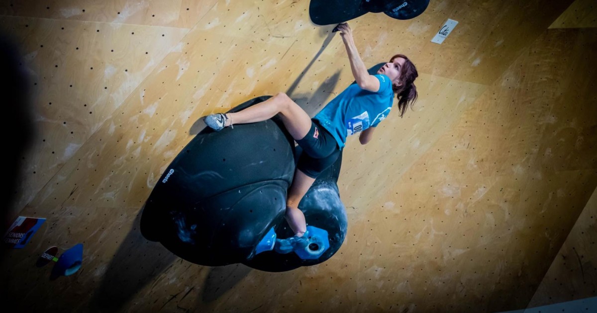 Escalade : la réunionnaise Oriane Bertone sacrée championne de France ...
