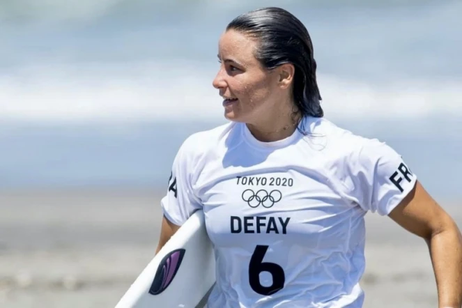 Jeux Olympiques : la surfeuse Johanne Defay battue en 8èmes de finale